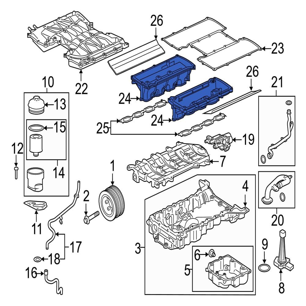 Jaguar OE C2D23154 - Radiator