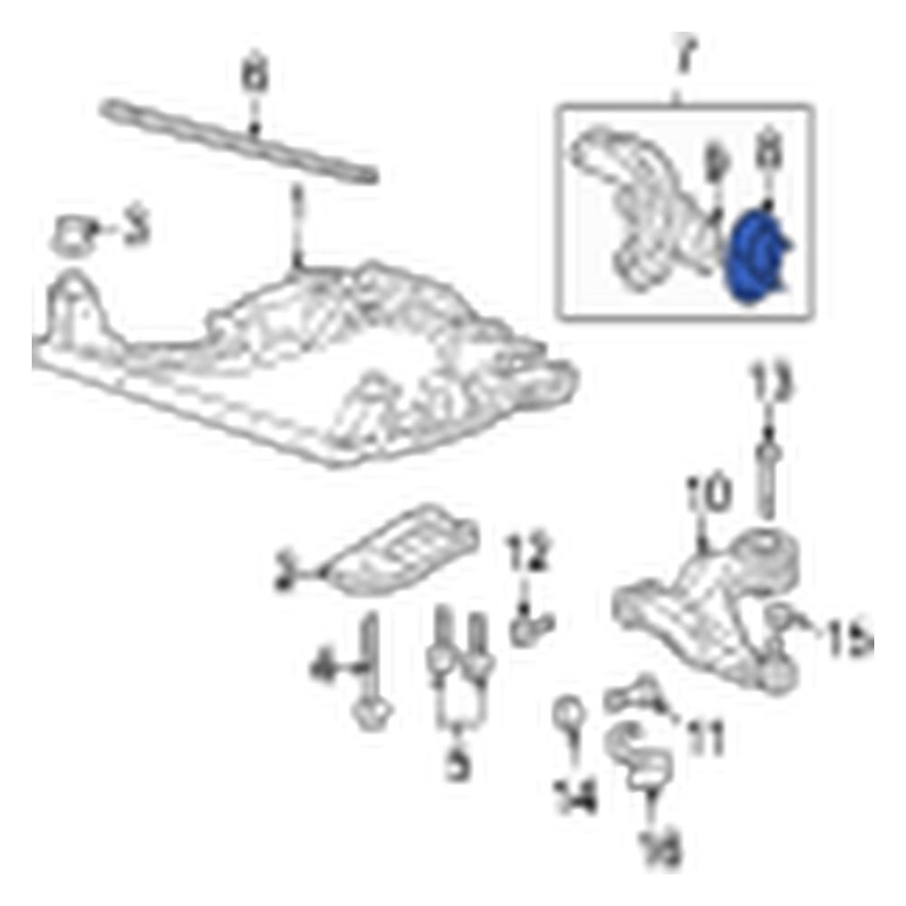 Jaguar OE C2S8056 - Front Wheel Hub
