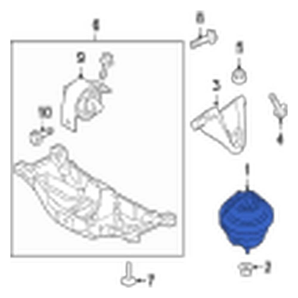 Jaguar OE C2D2745 - Engine Mount