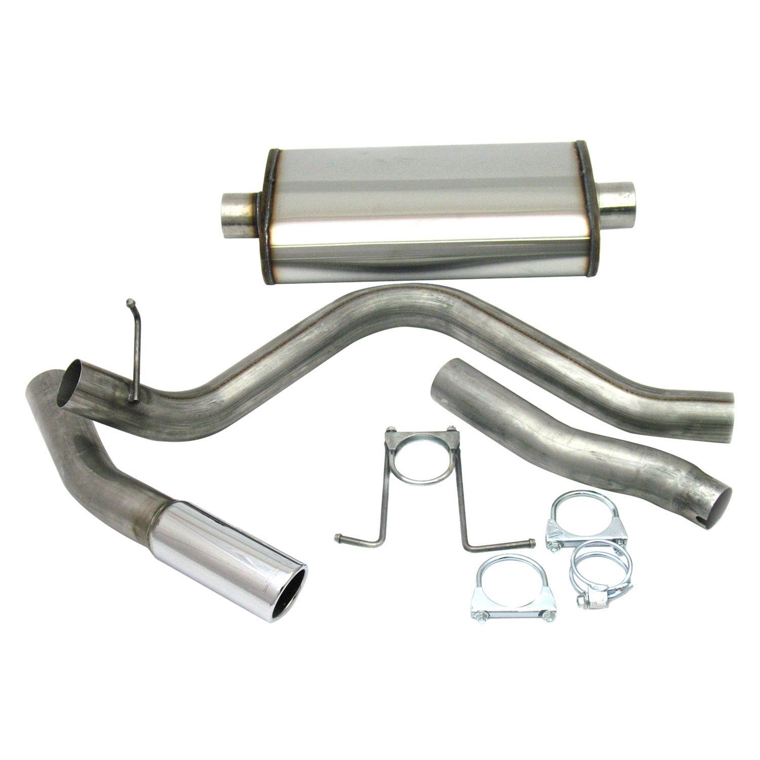 JBA® 40-2522 - Stainless Steel Cat-Back Exhaust System with Single Side ...