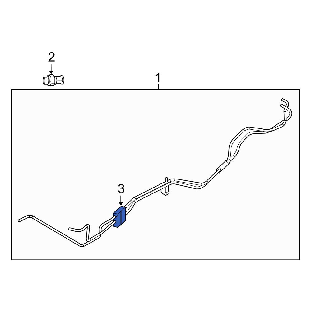 Jeep OE 55111005AC - Automatic Transmission Oil Cooler Control Valve