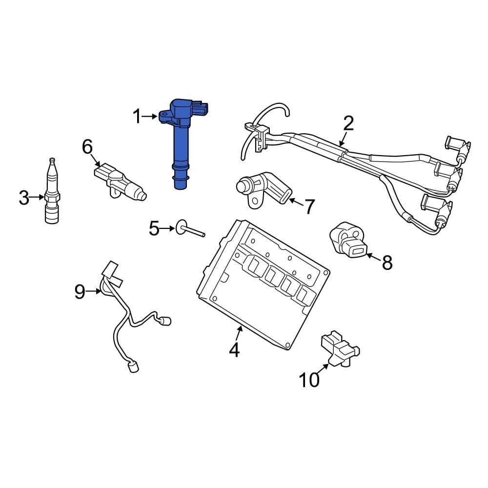 Jeep OE 5149168AJ - Direct Ignition Coil