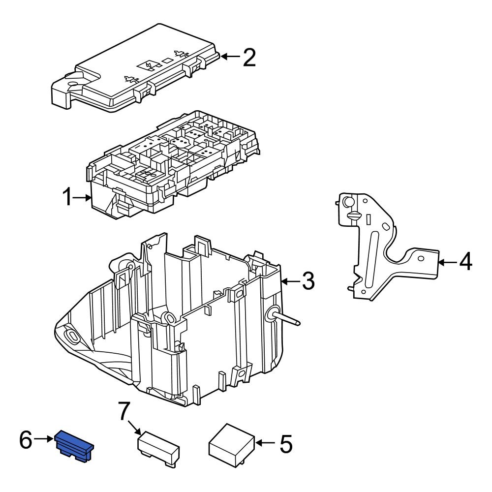 Jeep OE 68144653AB - Multi-Purpose Fuse