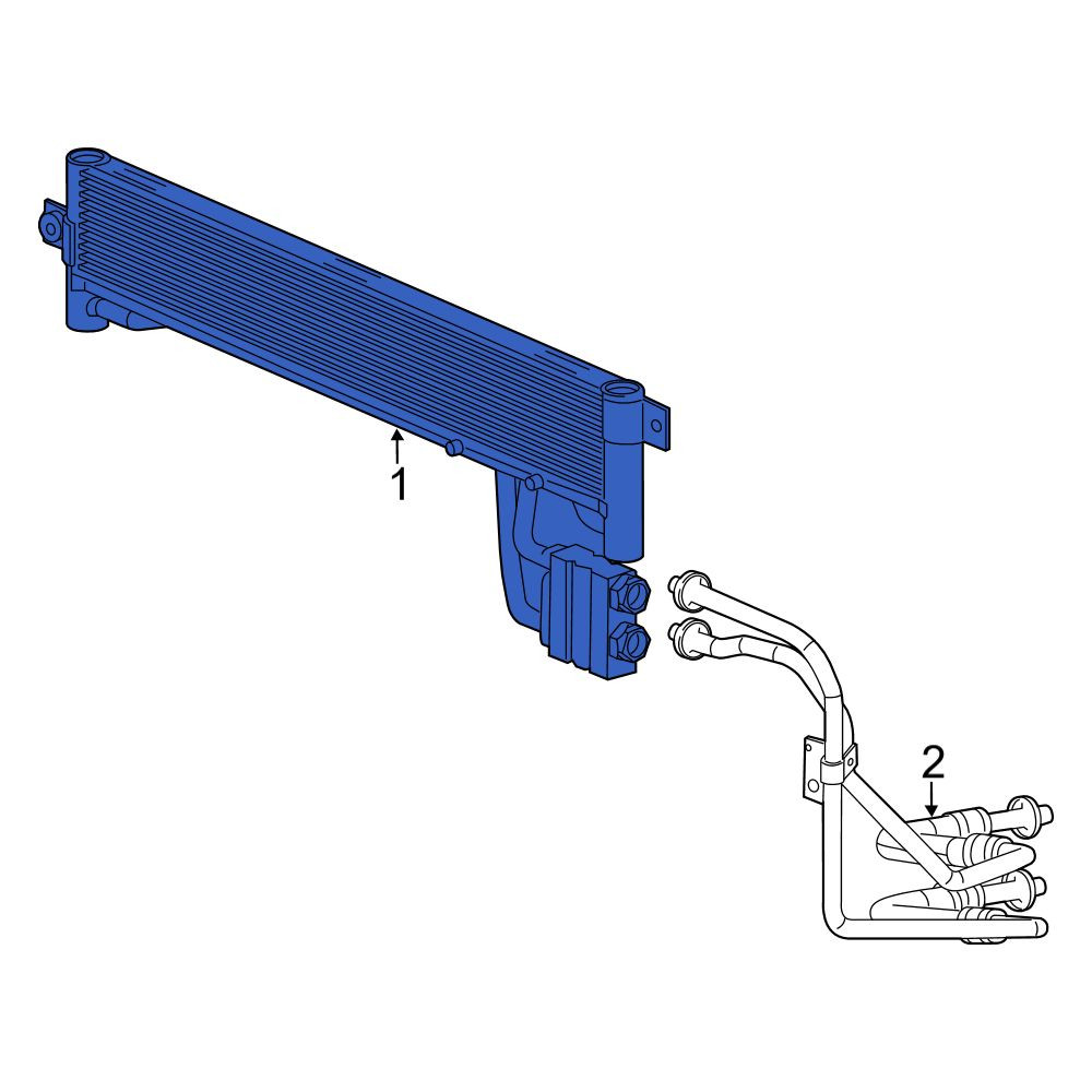 Jeep OE 68399021AB - Automatic Transmission Oil Cooler