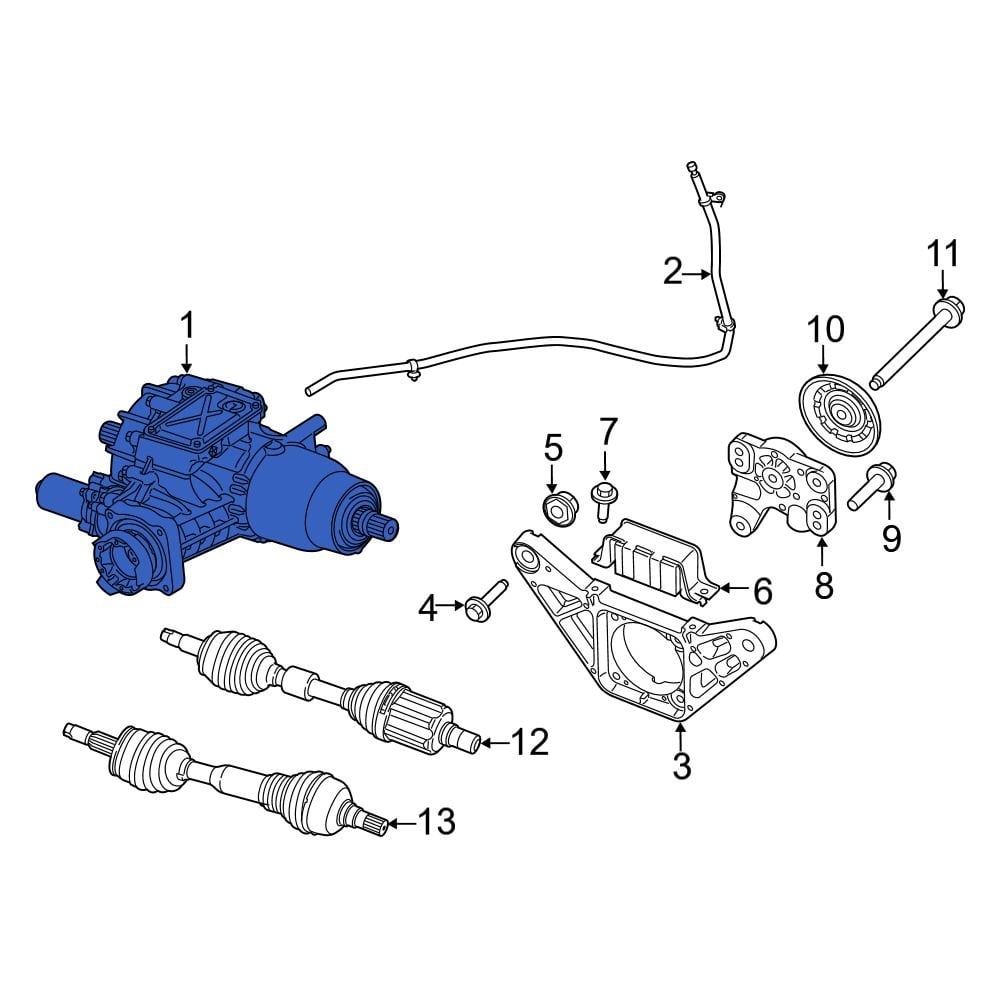 Jeep OE 53010758AH - Rear Differential