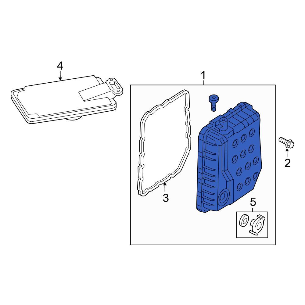 Jeep OE 68192621AA - Transmission Oil Pan