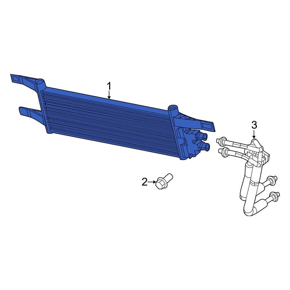Jeep OE 68249191AB - Automatic Transmission Oil Cooler