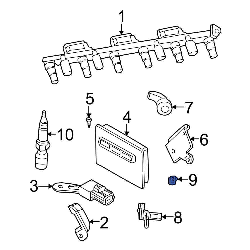 Jeep OE 68404428AA - Throttle Position Sensor