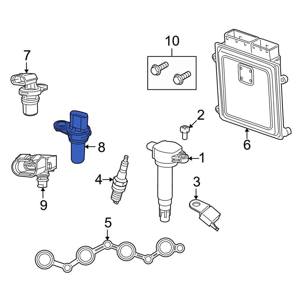 Jeep OE 5033307AE - Engine Crankshaft Position Sensor