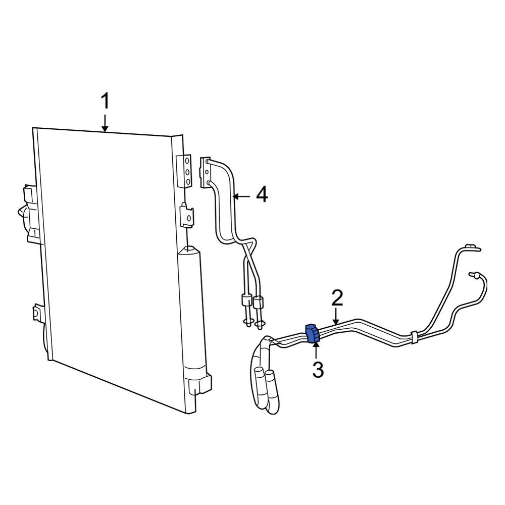 Jeep OE 55111005AC - Automatic Transmission Oil Cooler Control Valve