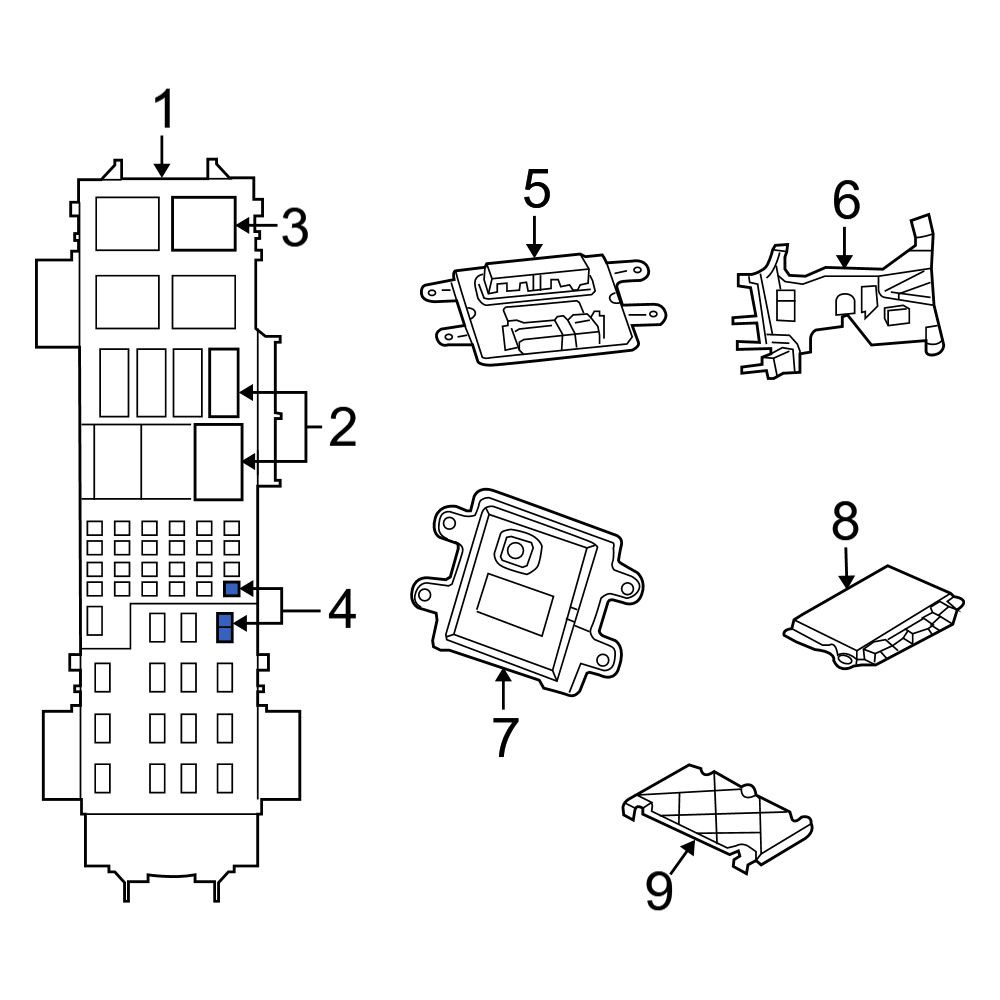 Jeep OE MAX40 - Multi-Purpose Fuse