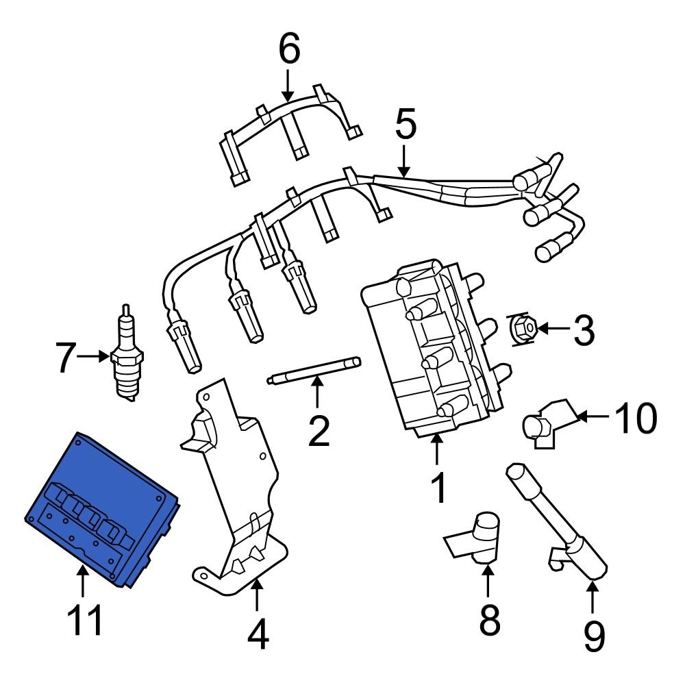 Jeep OE 5150583AC - Engine Control Module (ECM)