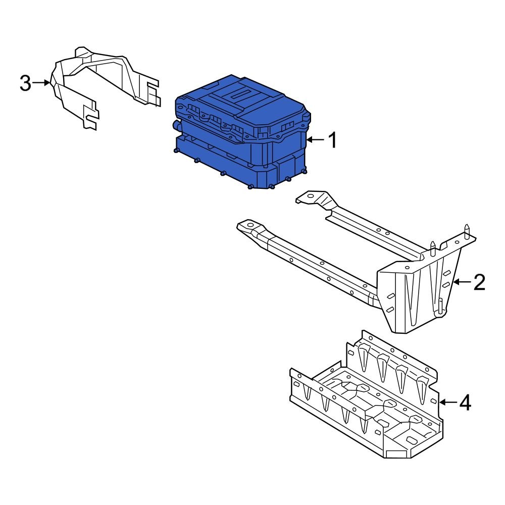 Jeep OE BBAUX101AB - Vehicle Battery