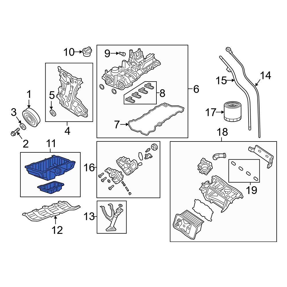 Jeep OE 5048692AA - Engine Oil Pan