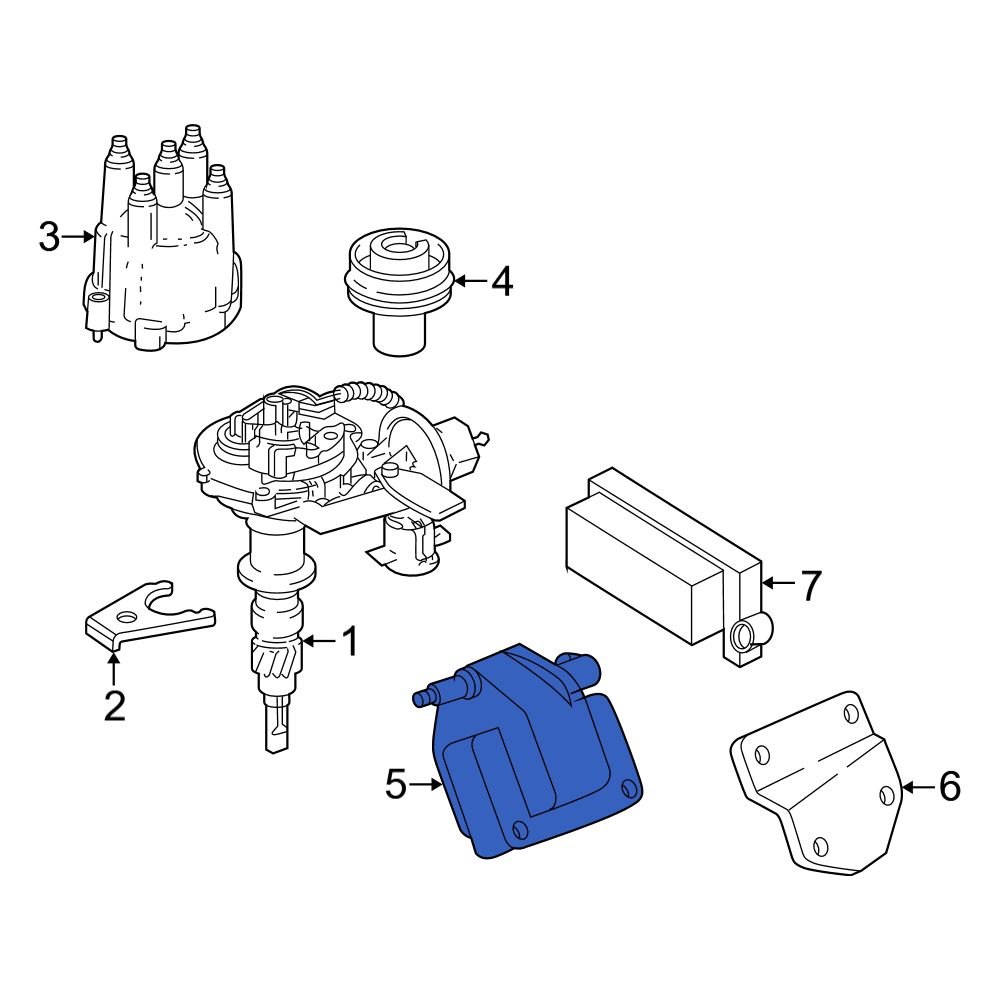 Jeep OE 4609103AC - Ignition Coil