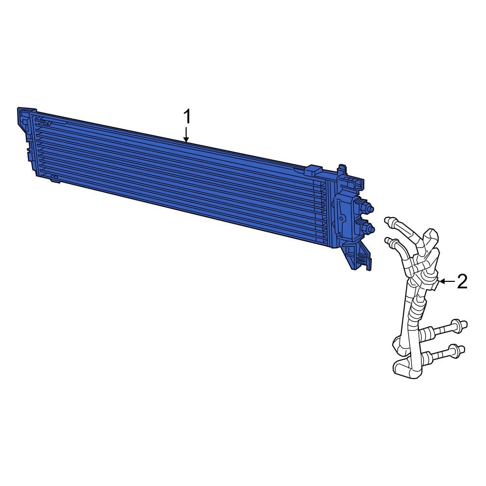 Jeep OE 68247209AA - Automatic Transmission Oil Cooler