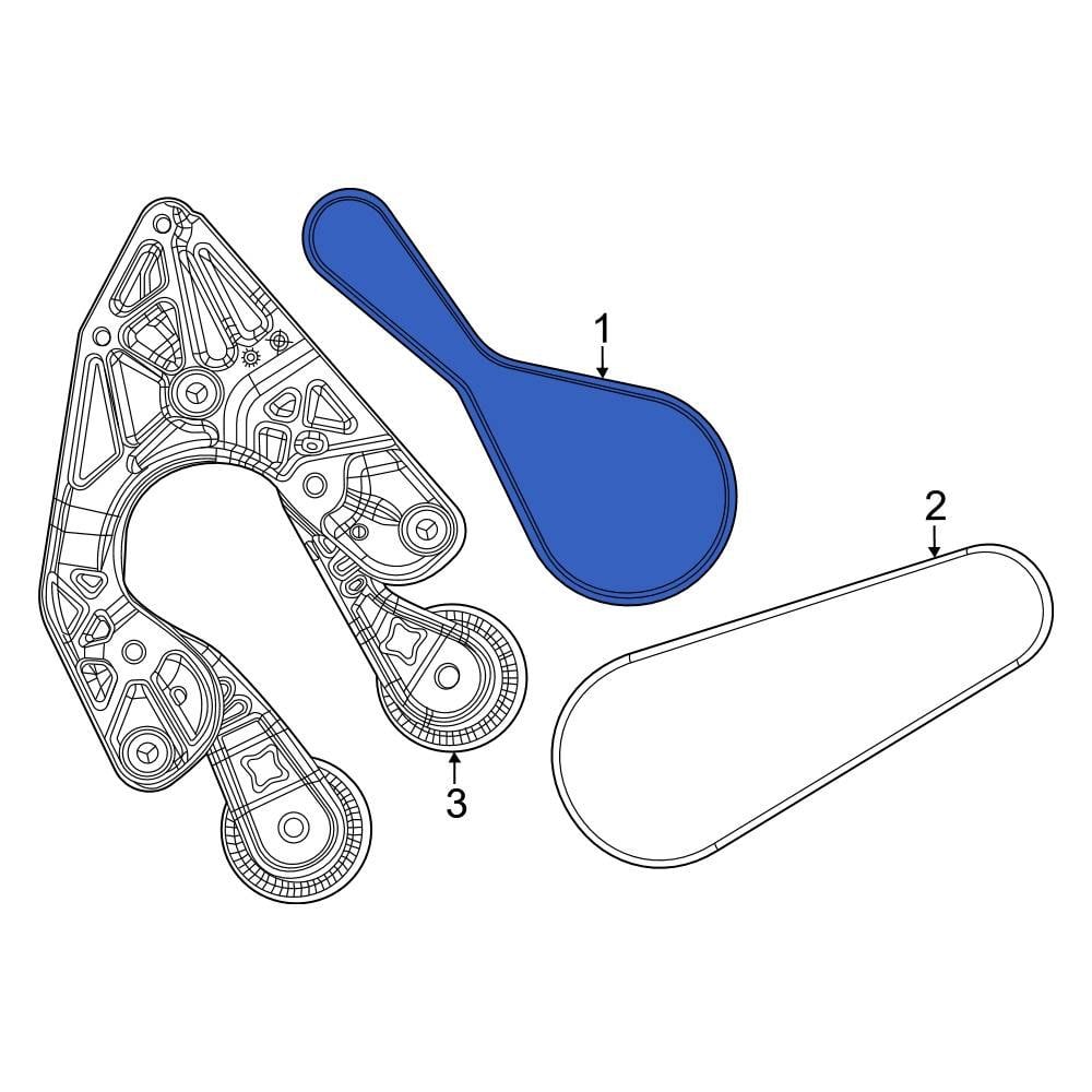 Jeep OE 5048568AC - Serpentine Belt