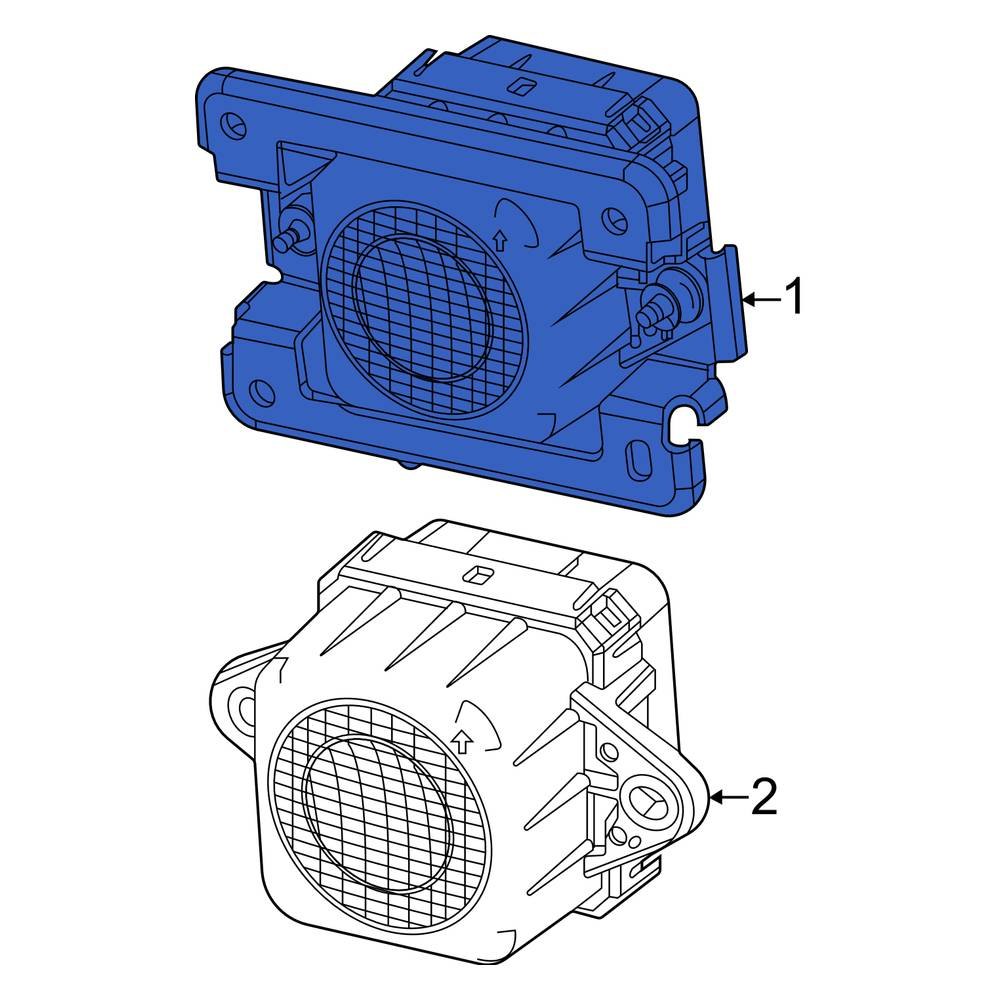 Jeep OE 68529655AA - Front Hybrid & Electric Vehicle Sound Alert Speaker