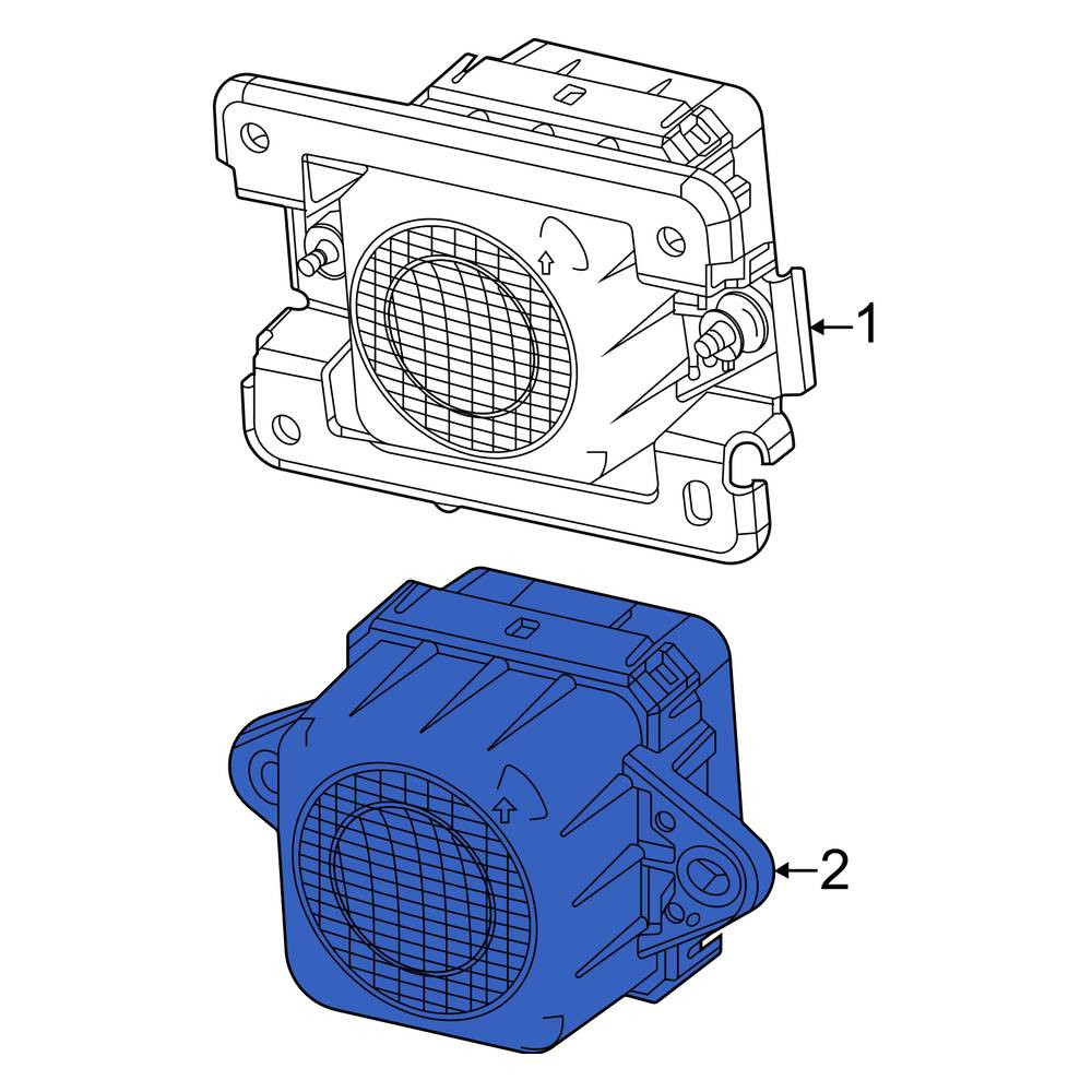 Jeep OE 68529654AA - Rear Hybrid & Electric Vehicle Sound Alert Speaker