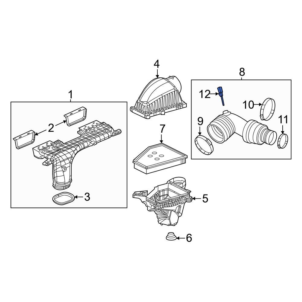 Jeep OE 5149279AC - Air Charge Temperature Sensor