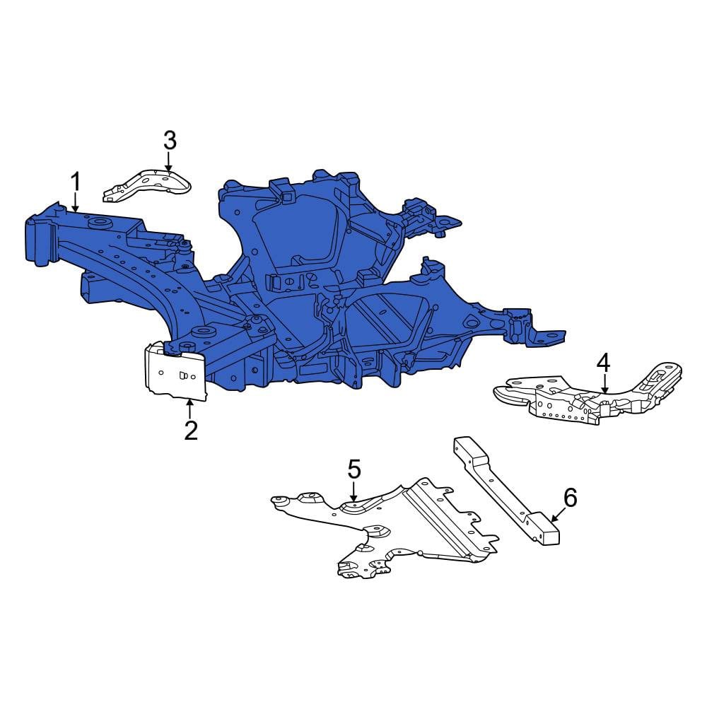 Jeep OE 68438645AG - Front Engine Cradle