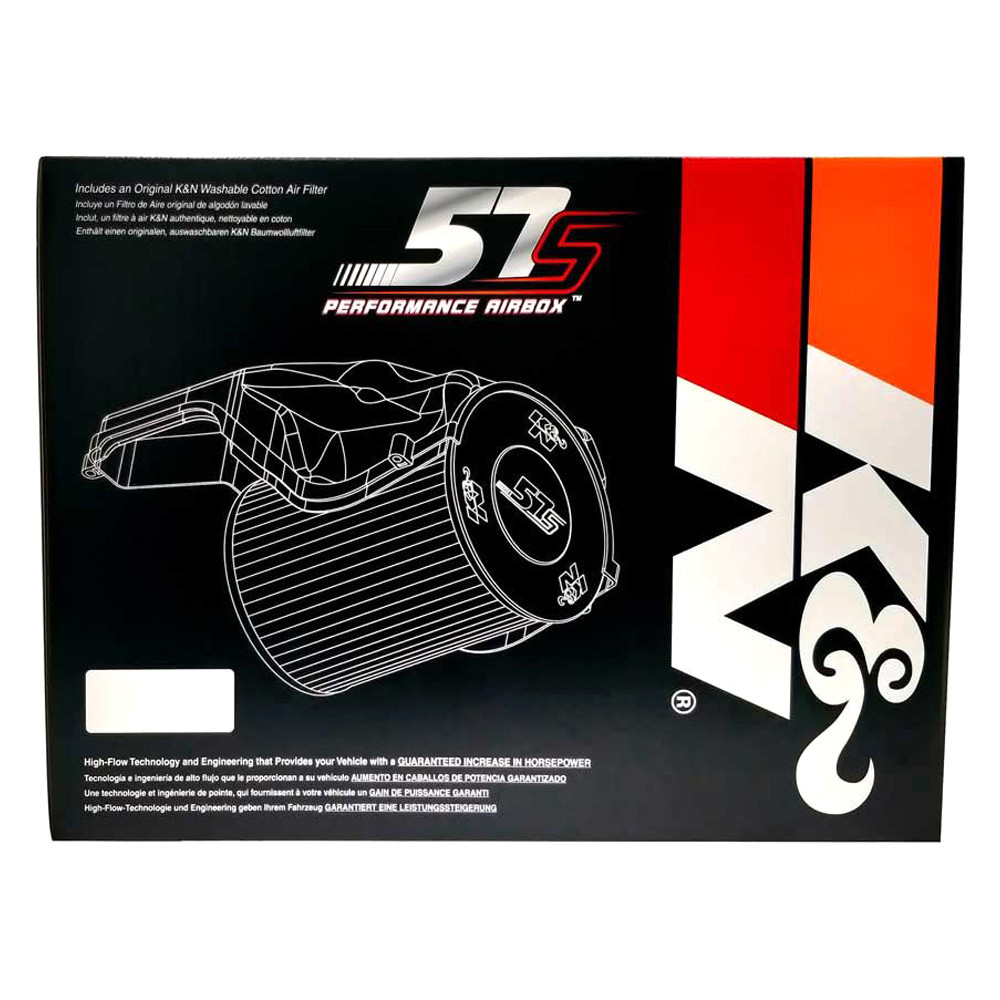 K&N® 57S-9506 - 57i Series Generation II Black Cold Air Intake System ...