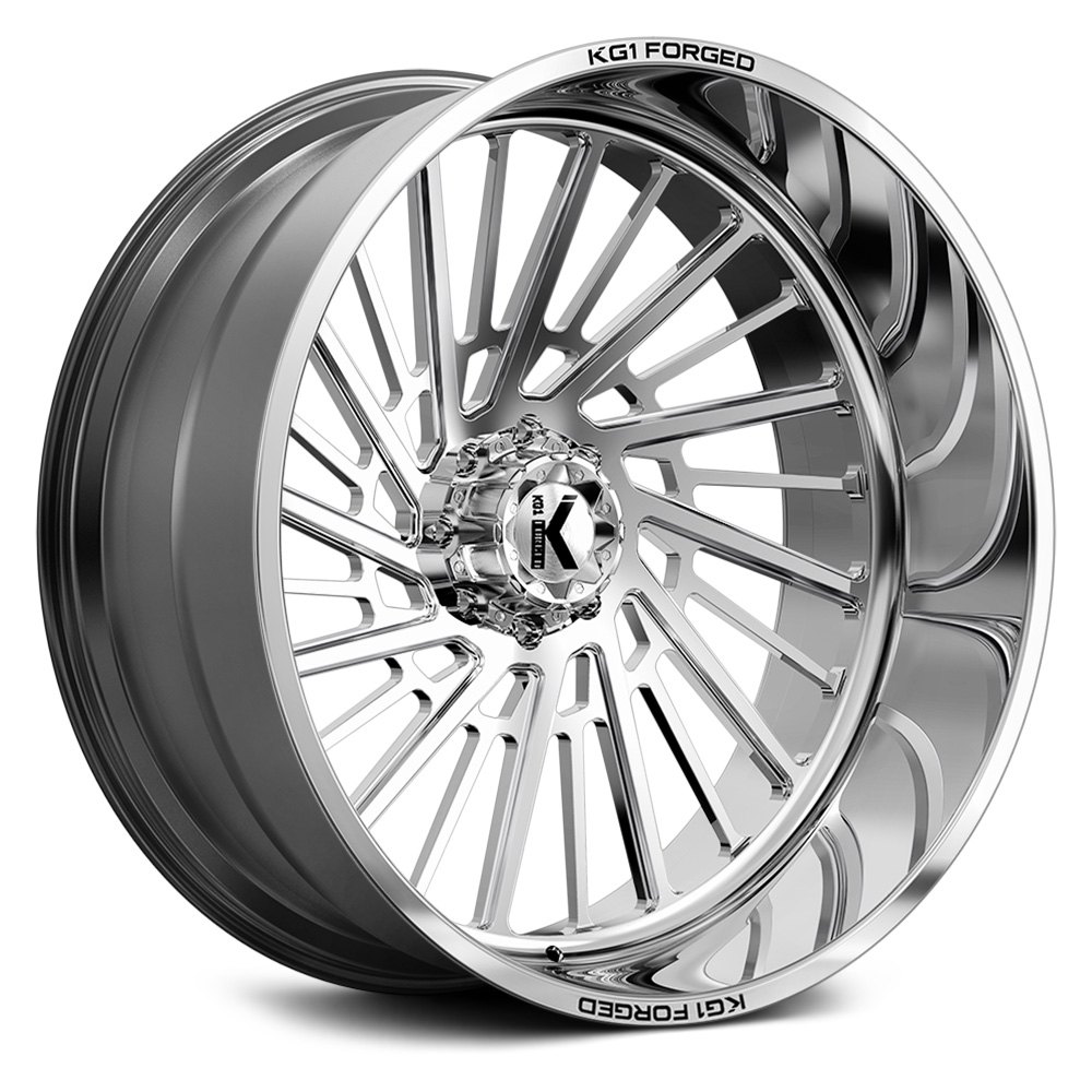 KG1 FORGED® KC008 EDDY Wheels - Polished Rims - KC008261687PS-L