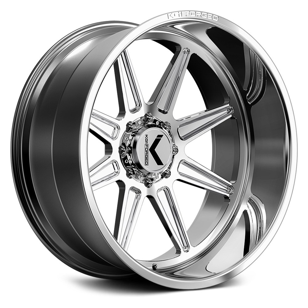 KG1 FORGED® KC018 SCUFFLE Wheels - Polished Rims