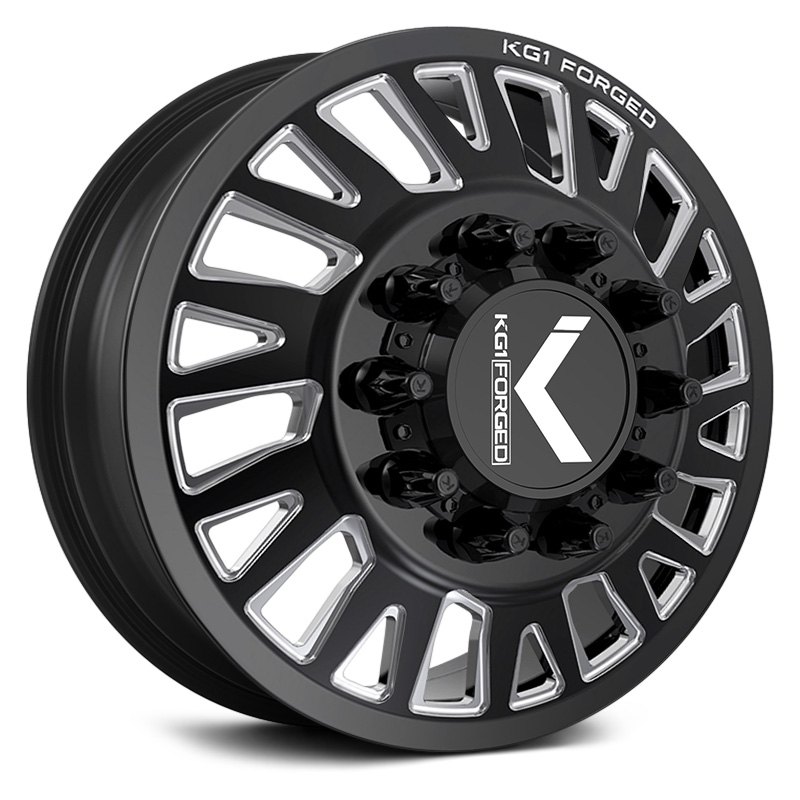 KG1 FORGED® KD001 MASTER Wheels - Gloss Black with Milled Accents Rims