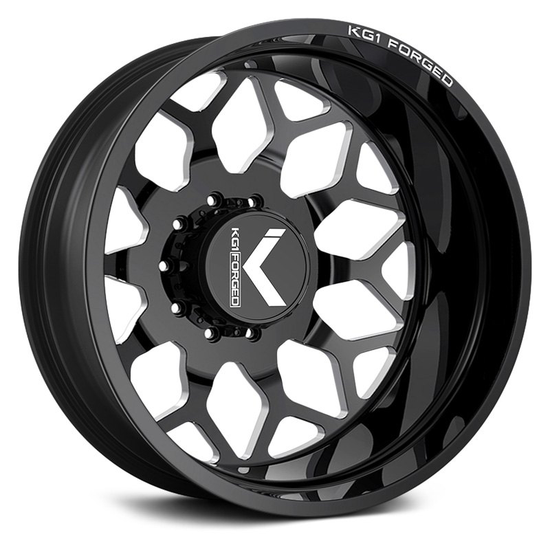 KG1 FORGED® KD016 LUXOR Wheels - Gloss Black with Milled Accents Rims ...
