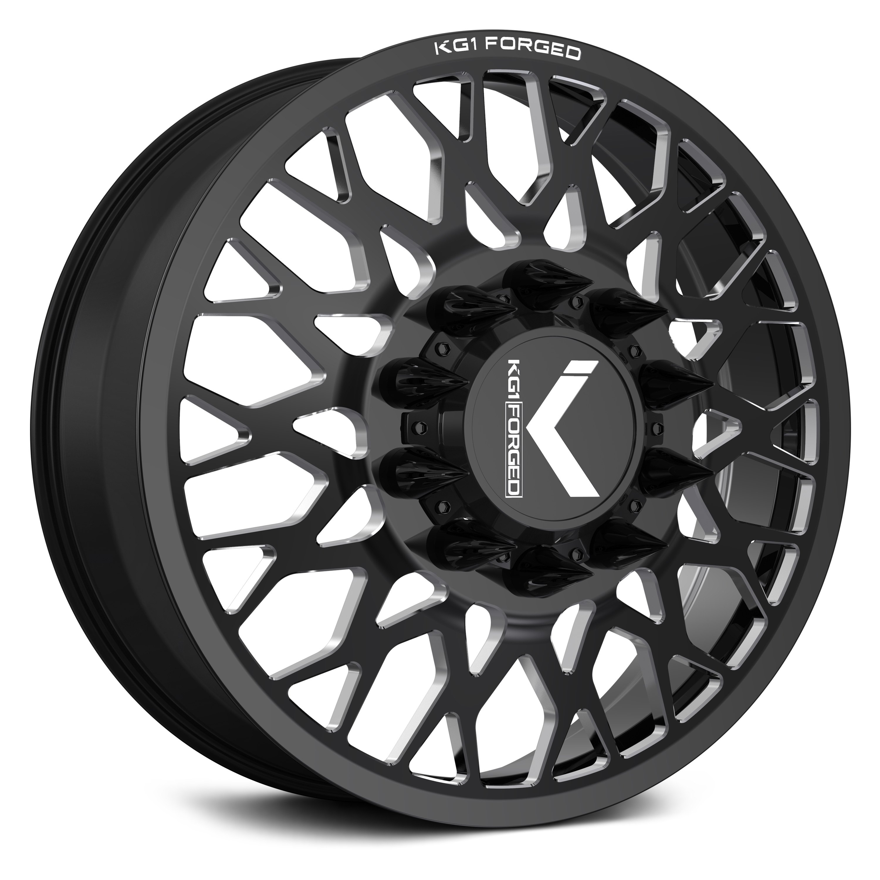 KG1 FORGED® KD019 TORTURE-D Wheels - Gloss Black with Milled Accents ...