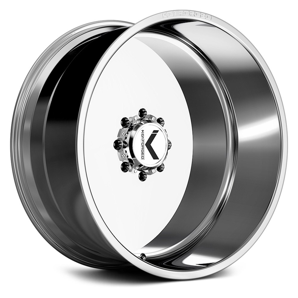 KG1 FORGED® KF025 BIG SMOOTH Wheels - Polished Rims