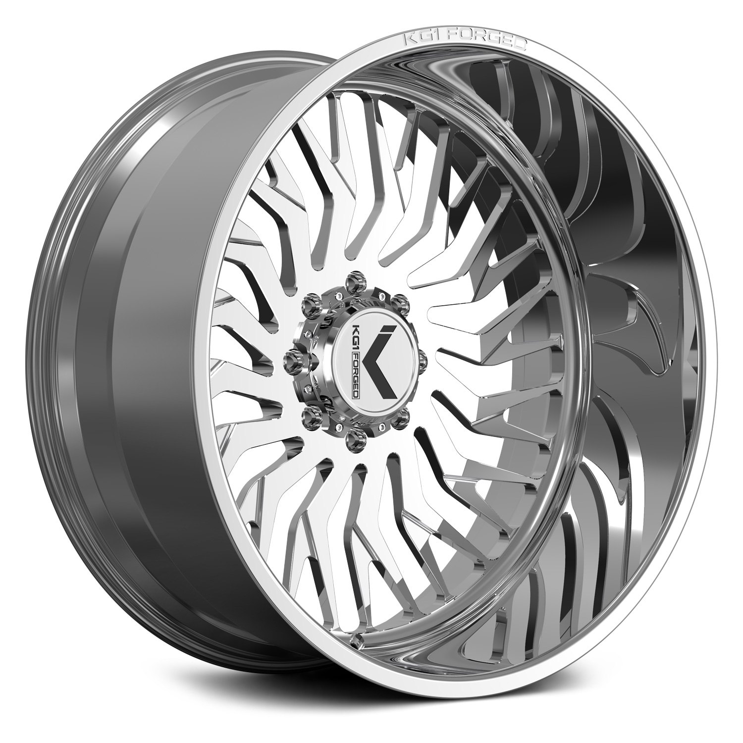 Kg1 Forged® Kf063 Elixir Wheels Polished Rims Kf063221287ps L