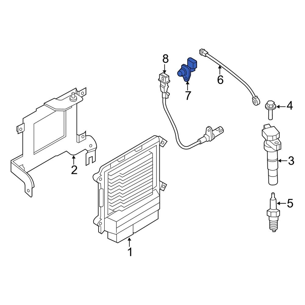 Kia OE 393502G000 - Engine Camshaft Position Sensor