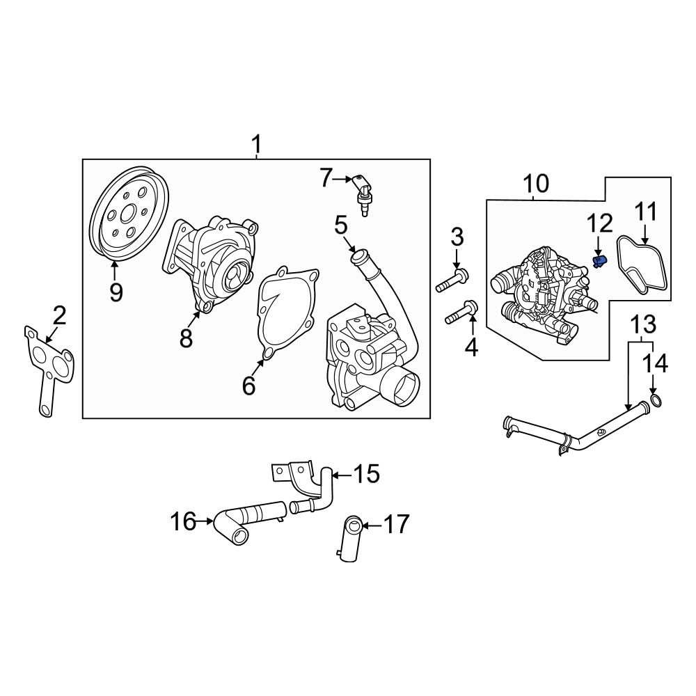 Kia OE 392202S010 - Engine Coolant Temperature Sensor