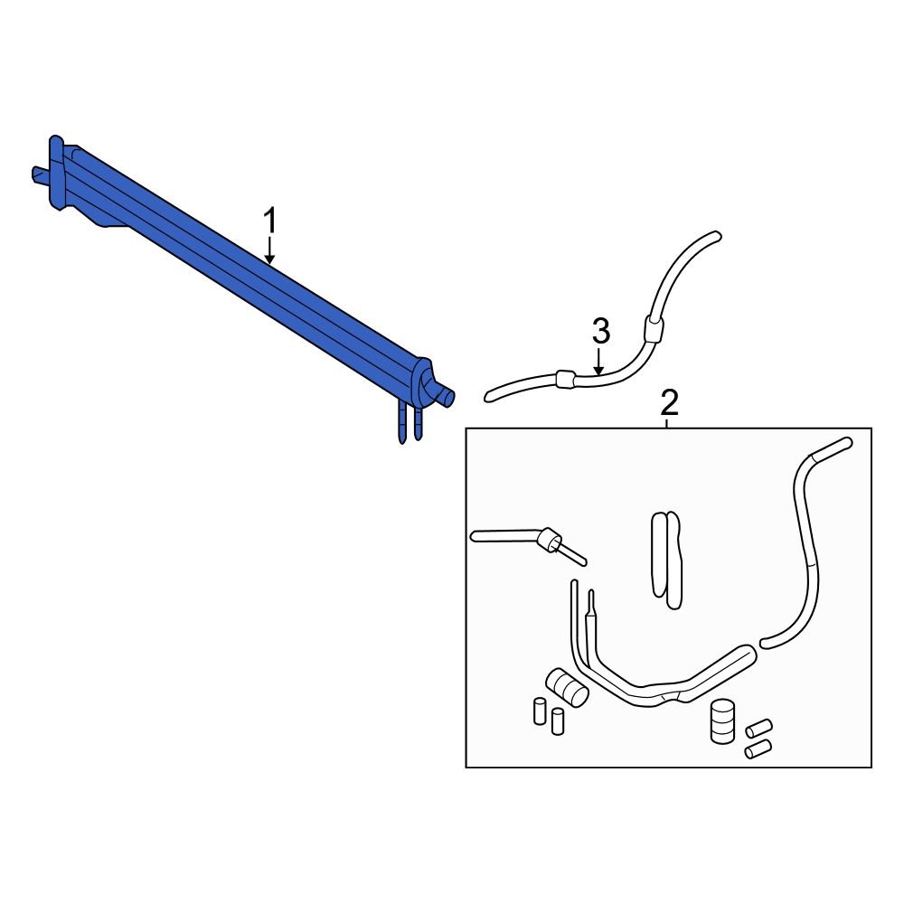 Kia OE 254604D900 - Automatic Transmission Oil Cooler