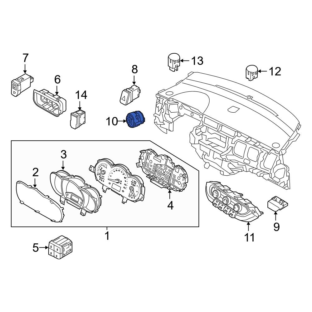 Kia OE 931103S000 - Ignition Switch
