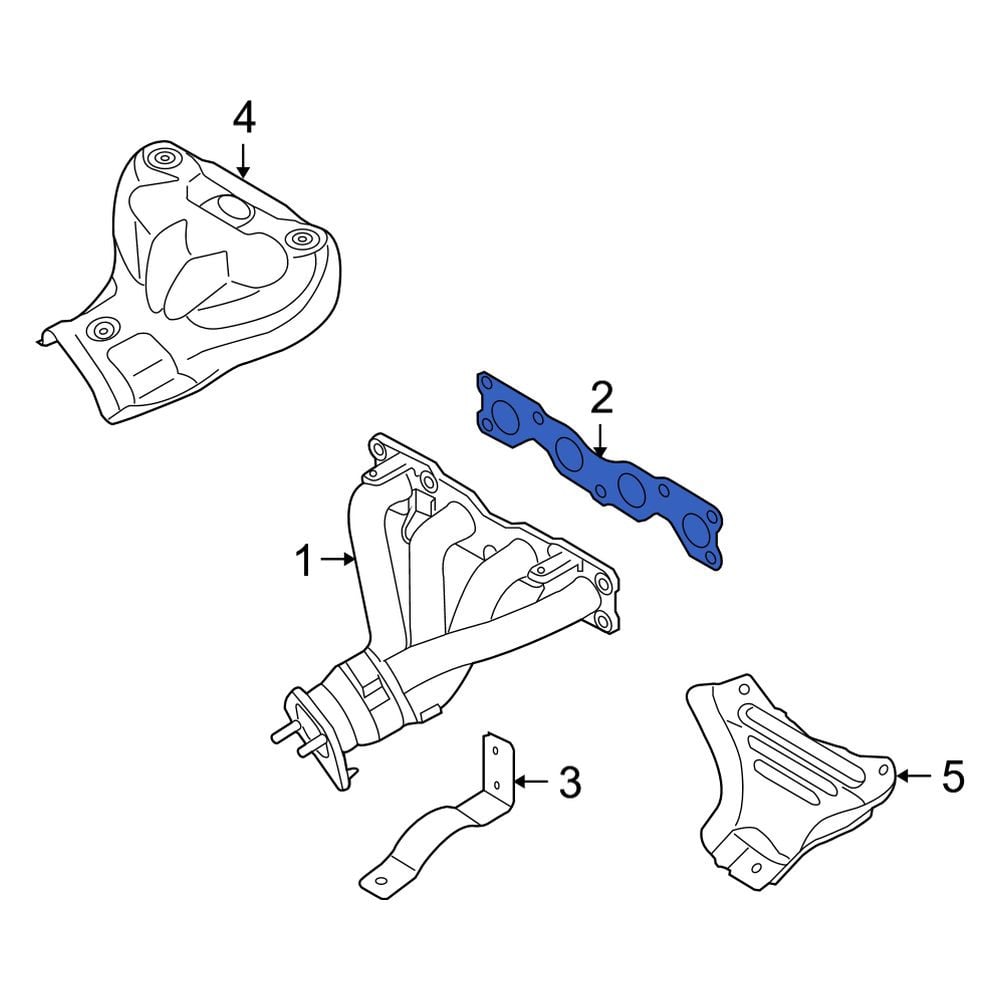 Kia OE 2852125020 - Exhaust Manifold Gasket