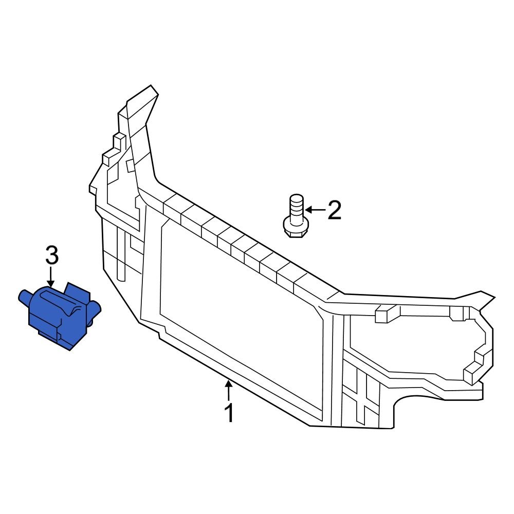 Kia OE 969853X000 - Front Ambient Air Temperature Sensor