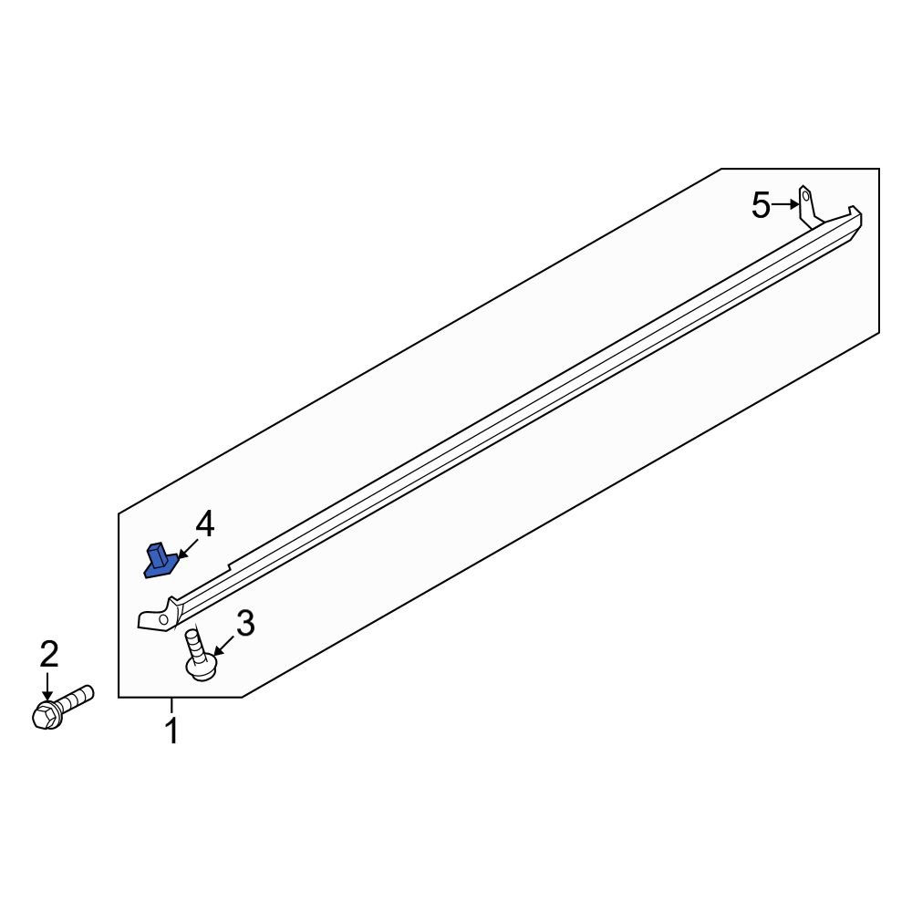 Kia OE 8775837000 - Rocker Panel Molding Grommet