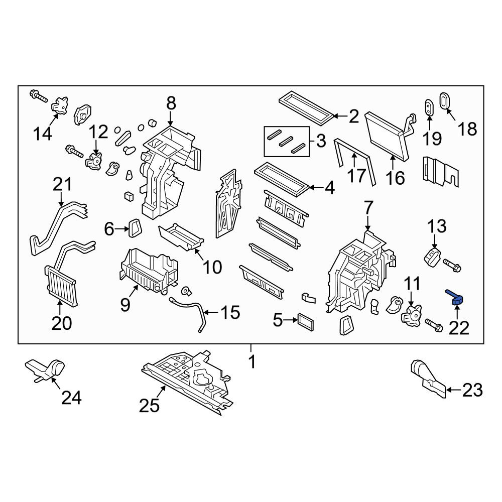 Kia OE 976143S100 - A/C Evaporator Temperature Sensor