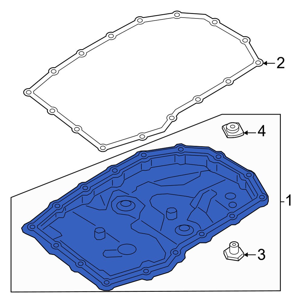 Kia OE 482802H000 - Transmission Oil Pan