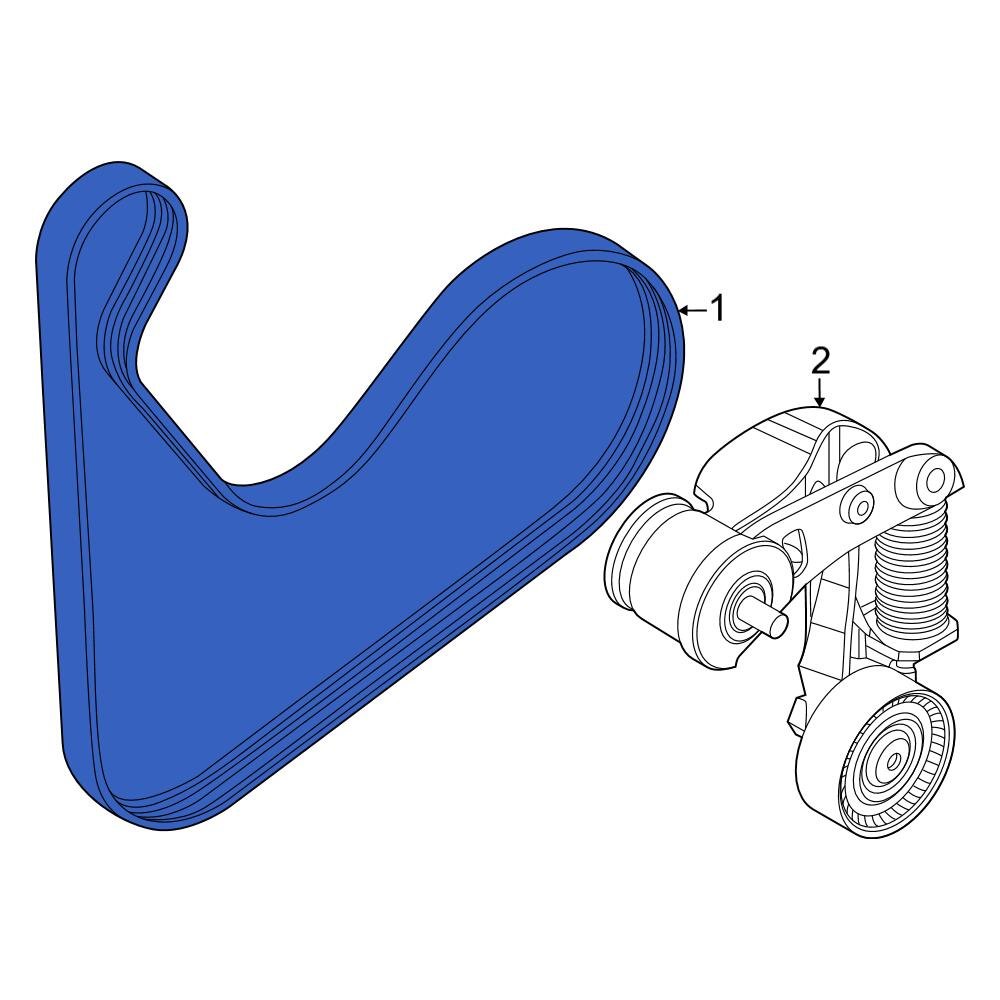 Kia OE 252122E310 - Serpentine Belt