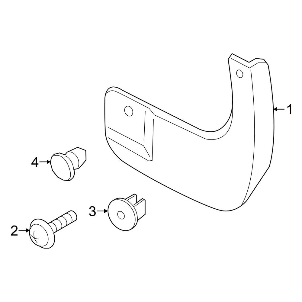 Kia OE 1249306207E - Rocker Panel Molding Screw