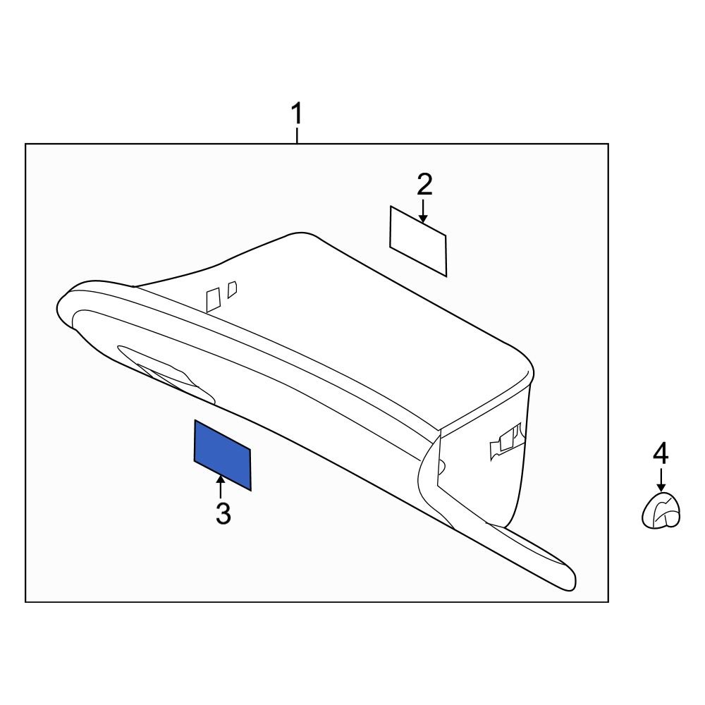 Kia OE 253281P000 - Engine Decal