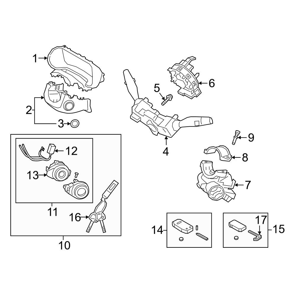 Kia OE 81900M7R00 - Ignition Lock Assembly