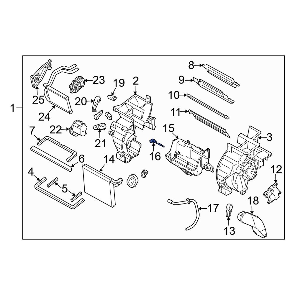 Kia OE 971431M000 - A/C Evaporator Temperature Sensor