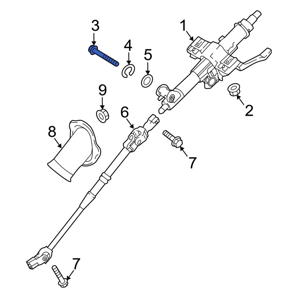 Kia OE 56315F2000 - Steering Column Bolt