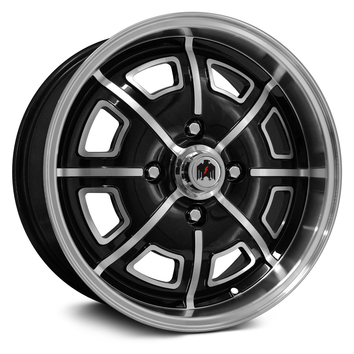 KLASSIK RÄDER® 914 - V2 Wheels - Gloss Black with Full Machined Face ...