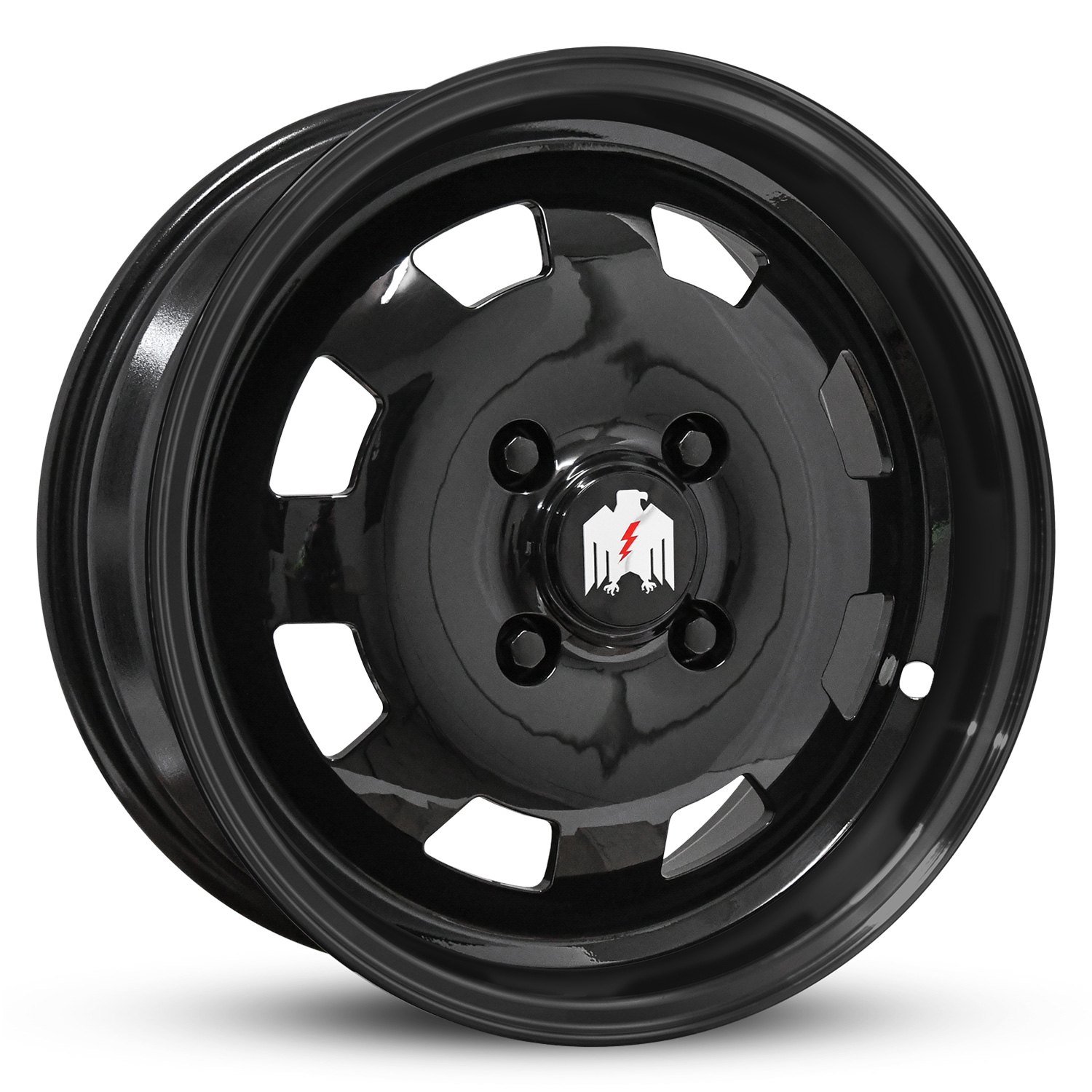 KLASSIK RÄDER® MOON Wheels - Gloss Black Rims